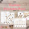 National Cookie Day Math Counter Freebie – Budding Mama