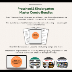 Master Bundle Kindergarten – Budding Mama